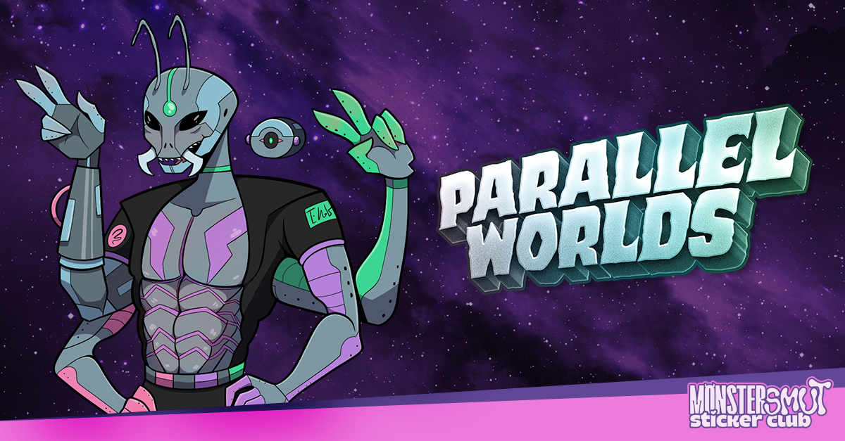 Monster Smut Sticker Club – Parallel Worlds